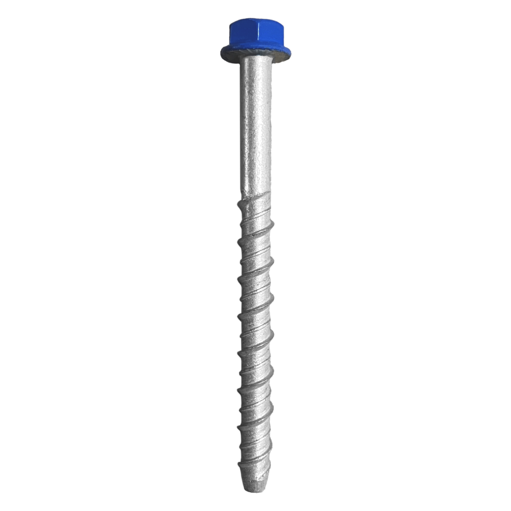 Bottom Plate Screw Bolt - Blue Hex Head - ECKO Fastening Systems