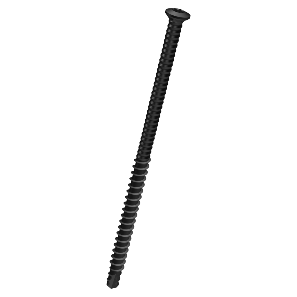 TurboSpitze® Cladding Screw - 316 S/Steel Black - ECKO Fastening Systems